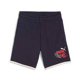 PUMA Hose Jungen Gr&ouml;&szlig;e 122 rot / schwarz / wei&szlig;