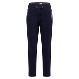 Cecil Mid Waist Slim Leg Hose im Casual Fit Damen Gr&ouml;&szlig;e 44 dunkelblau