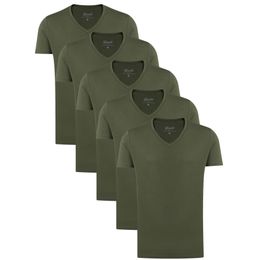 Yazubi Shirt 'Mythic V' male size XXL Olive