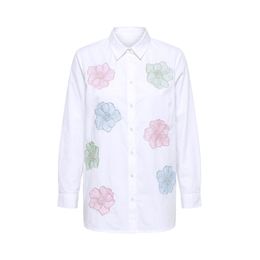 MIAMODA Bluse Damen Gr&ouml;&szlig;e XL hellblau / hellgr&uuml;n / wei&szlig;