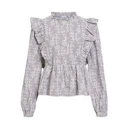 Object Bluse 'OBJCiara' Damen Gr&ouml;&szlig;e XL braun / grau