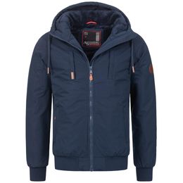 Alessandro Salvarini Winter Jacket male size S Navy