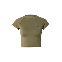 adidas Performance Funktionsshirt 'Hyperglam' Damen Gr&ouml;&szlig;e XL oliv