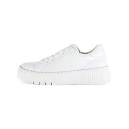 Gabor Lace-Up Shoes 'Sneaker Damen 63.240.29 Echtleder in wei&szlig;' female size 41 White