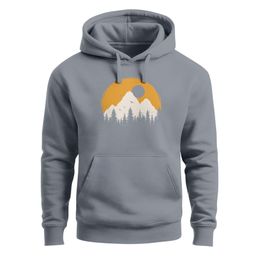 Neverless Sweatshirt 'Mountain Sun' Herren Gr&ouml;&szlig;e M dunkelgrau
