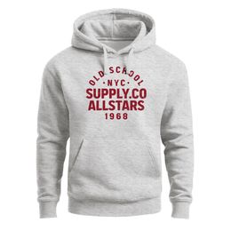 Neverless Sweatshirt 'Oldschool 3' Herren Gr&ouml;&szlig;e L graumeliert