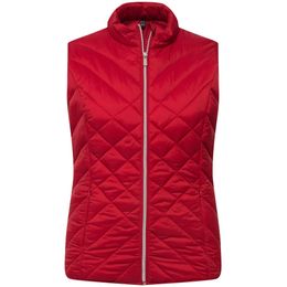 Ulla Popken Vest female size 4XL/5XL Red / Crimson