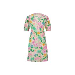 Fabienne Chapot Kleid Damen Gr&ouml;&szlig;e 38 creme / blau / gr&uuml;n / orange / pink Sommerkleid