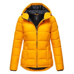 Marikoo Damen Steppjacke &ndash; Leichte &Uuml;bergangsjacke mit Kapuze