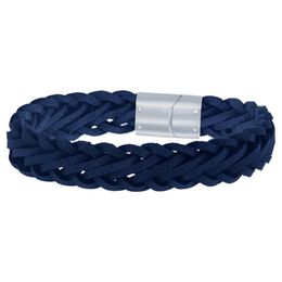 Lucardi Armband 'Urban Story' Herren Gr&ouml;&szlig;e 22 blau / silber