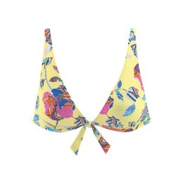 Sunseeker Bikini Top 'Jam' female size 75 Yellow / Mixed colors