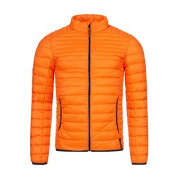 INDICODE Jeans &Uuml;bergangsjacke 'Islington' Herren Gr&ouml;&szlig;e M orange Sommerjacke
