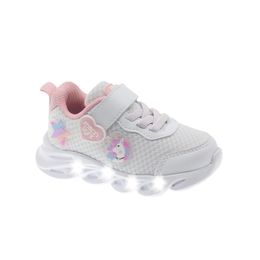 Beppi Sneaker 'Lighting Shoes' M&auml;dchen Gr&ouml;&szlig;e 24 wei&szlig;