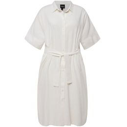 Ulla Popken Midikleid Damen Gr&ouml;&szlig;e 58/60 offwhite Sommerkleid