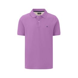 Fynch-Hatton Shirt 'Basic Polo, Supima dusty lavender' male size L Purple