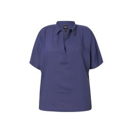 Ulla Popken Bluse Damen Gr&ouml;&szlig;e M/L indigo