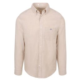 Gant Button Up Shirt male size L Beige