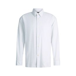 Strellson Business Shirt male size 43/44 Blue / White