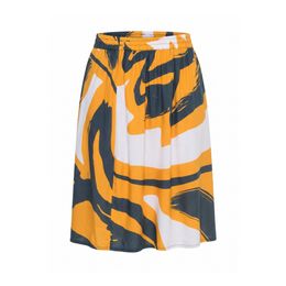 Angel of Style Skirt female size 48 marine blue / Yellow / White