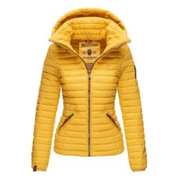 Marikoo Damen Steppjacke &ndash; L&ouml;wenbaby, leicht mit abnehmbarer Kapuze