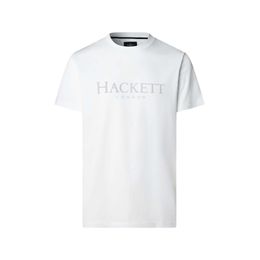 Hackett London T-Shirt Herren Gr&ouml;&szlig;e XL grau / wei&szlig;