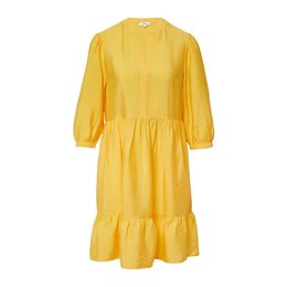 s.Oliver Kleid Damen Gr&ouml;&szlig;e 34 goldgelb Sommerkleid
