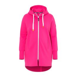 Lauras&oslash;n Sweatjacke Damen Gr&ouml;&szlig;e XXXL fuchsia