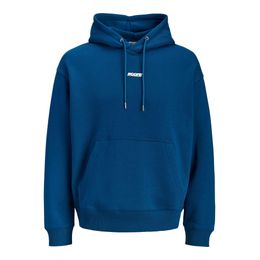 Jack & Jones JACK & JONES Sweatshirt male size XS Azure / White