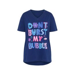 Angel of Style Shirt female size 8XL Dark blue / Mixed colors