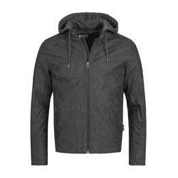 INDICODE Jeans Jacke Herren Gr&ouml;&szlig;e S dunkelgrau