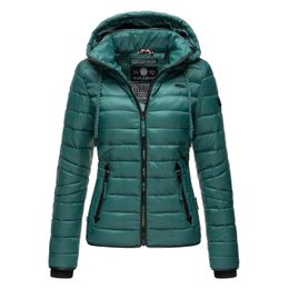 Navahoo Damen Steppjacke Lulana &ndash; Leicht, Stylisch & Abnehmbare Kapuze