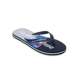 Quiksilver T-Bar Sandals 'Molokai' male size 46 Navy / White