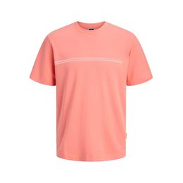 Jack & Jones JACK & JONES Jersey 'JCOFusion' male size L Coral / White