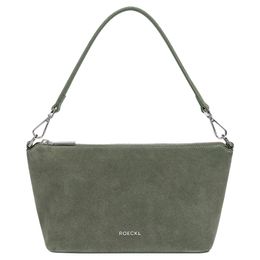 Roeckl Tasche 'GAIA UMH&Auml;NGETASCHE VELOUR SMALL' Damen Gr&ouml;&szlig;e one size gr&uuml;n / khaki / oliv / tanne / dunkelgr&uuml;n