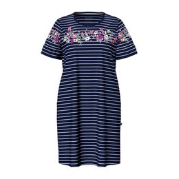 Ulla Popken Nightgown female size M/L Night blue / Mixed colors