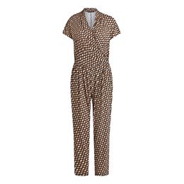 Betty Barclay Jumpsuit mit Eingrifftaschen Damen Gr&ouml;&szlig;e S dunkelblau / braun