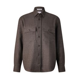 Bogner Button Up Shirt 'Heiko ' male size XL Dark brown