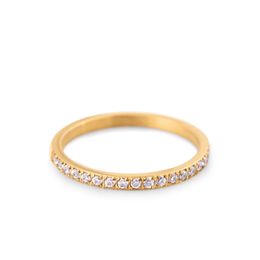 Akitsune Ring 'Elegance' Damen Gr&ouml;&szlig;e 58 gold