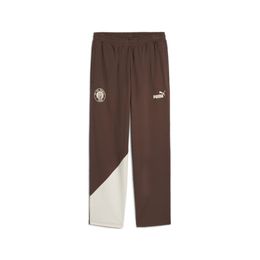 Puma Workout Pants 'FC St. Pauli' male size S Brown / White
