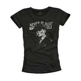 Makaya Shirt 'Never Be Bought' Damen Gr&ouml;&szlig;e XL schwarz