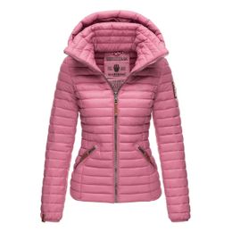 Marikoo Damen Steppjacke &ndash; L&ouml;wenbaby, leicht mit abnehmbarer Kapuze