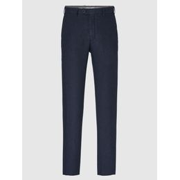 Hiltl Chinohose 'Parma I - Gewaschener Leinen' Herren Gr&ouml;&szlig;e 54 dunkelblau