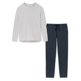 Schiesser Pyjama 'Cotton' Damen Gr&ouml;&szlig;e S grau Sommerkleid