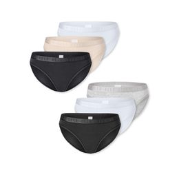ELLE Slip Damen Gr&ouml;&szlig;e M beige / graumeliert / schwarz / wei&szlig;