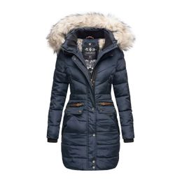 Navahoo Damen Winterjacke Paula &ndash; Extra Warm, Wasserabweisend & Mit Abnehmbarem Kunstfellkragen