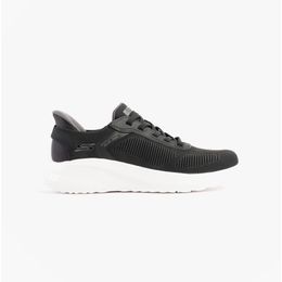 Skechers Bob Squad Chaos - Solid Step Herren Sneakers Schwarz