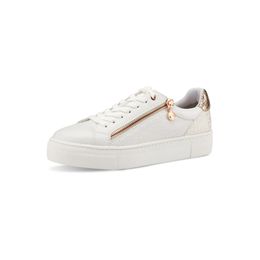 Tamaris Sneaker Damen Gr&ouml;&szlig;e 41 gold / wei&szlig; Sommerschuhe