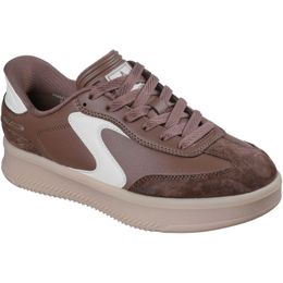 Skechers Hotshot HI - Lifted Luxe Polyurethan Damen Braun Standard Sneakers