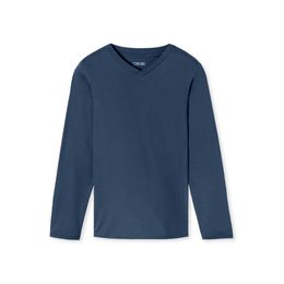 Schiesser Pyjamaoberteil Herren Gr&ouml;&szlig;e M/L petrol