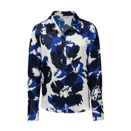 Salsa Jeans Bluse Damen Gr&ouml;&szlig;e XXXL blau / navy / wei&szlig;